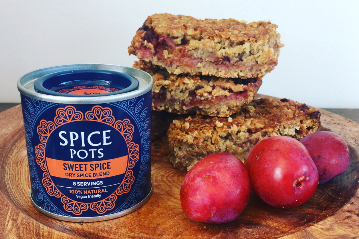 Spiced Plum Slice – Spice Pots